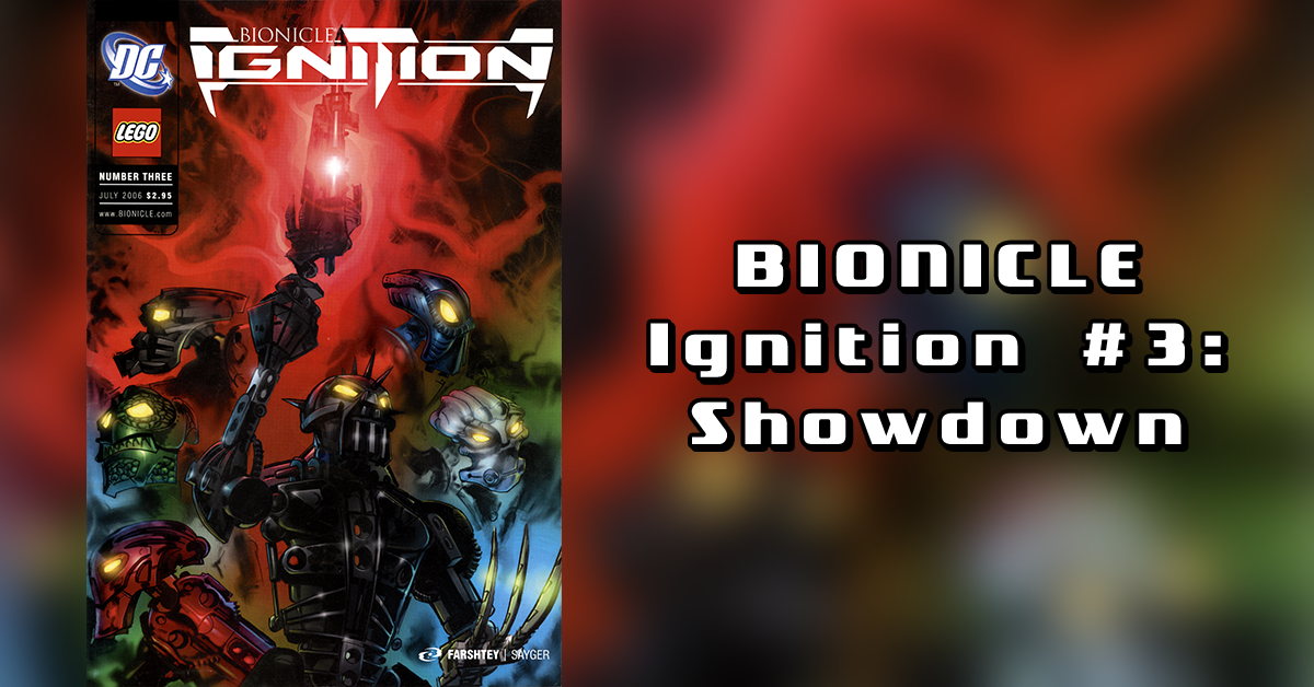BIONICLE Ignition #3: Showdown | Wall of History